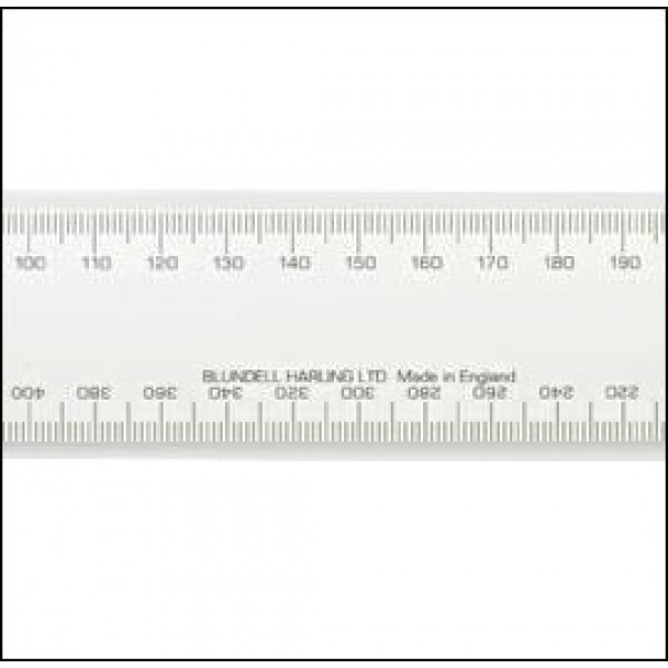 No 2 Academy Civil Engineers Scale Rule 12 Inch (300mm)